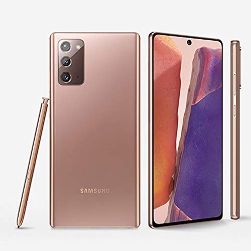 Samsung Galaxy Note 20 N980F/DS, 4G LTE, International Version (No US Warranty), 256GB, Mystic Bronze - GSM Unlocked