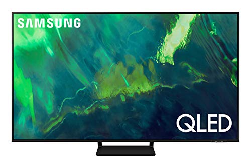 SAMSUNG QN75Q70AA 75" Class UHD High Dynamic Range QLED 4K Smart TV with an Austere V-Series 8-Outlet Power w/Omniport USB (2021)(Used)