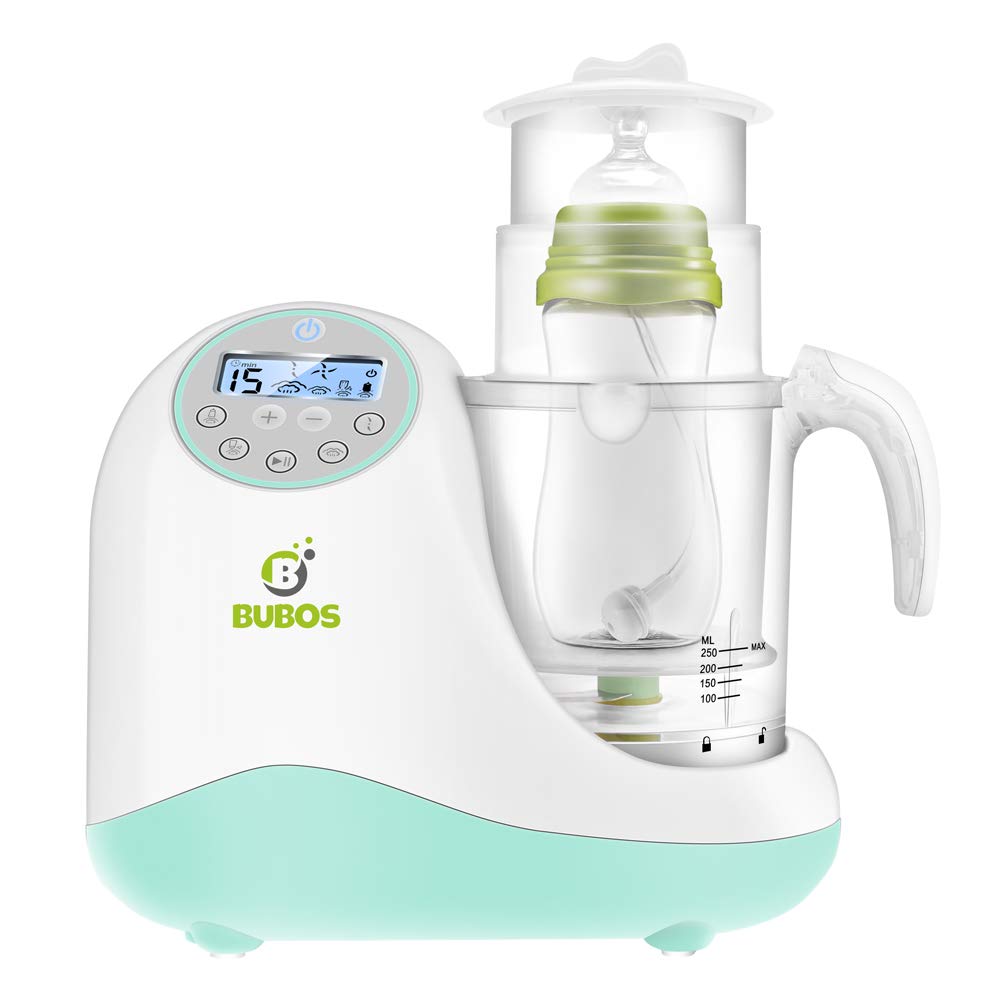 Baby Food Maker and Processor with 5 in 1 Function, Clear Touch Control Panel with LCD Display, Auto Shut-Off, BPA Free
