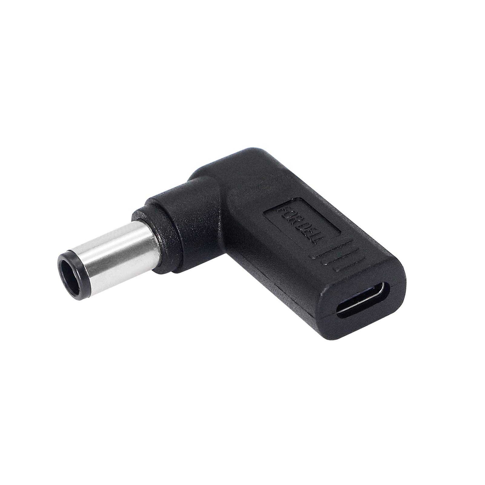 CERRXIAN 65W PD USB Type C Female Input to DC 7.4mm x 5.0mm Male (7.4mm x 0.6mm) Power Charging Cable for E6420 E6430 E6430s E6430U E6440 E6500 E6510 6430U E6440 E6500 E6510(7406a)