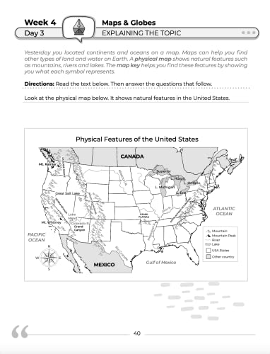 3rd Grade Social Studies: Daily Practice Workbook | 20 Weeks of Fun Activities | History | Civic and Government | Geography | Economics | + Video ... Each Question (Social Studies by ArgoPrep)