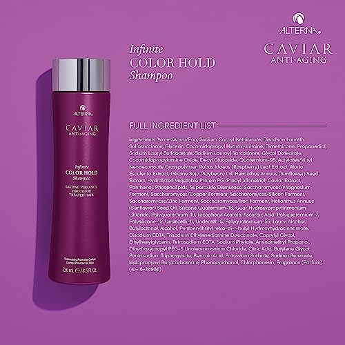 Alterna Caviar Anti-Aging Infinite Color Hold Shampoo and Conditioner Set, 8.5-Ounce (2-Pack)