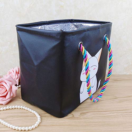 Cabilock Shower Caddy Bag Portable Bath Tote Toiletries Holder for Bathroom College Dorm Camp Gym Camping Black