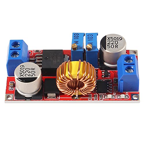 Dorhea 10PCS XL4015 5A DC to DC CC CV Step Down Charging Board Lithium Battery Buck Converter Charger Adjustable Power Supply Module Lithium Charger Module