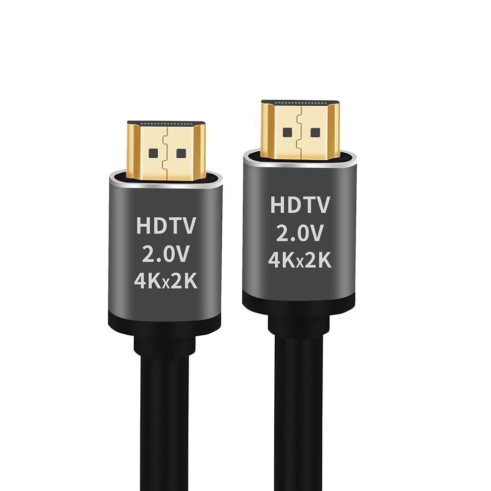 2 Pack 4K HDMI 5 ft Cable , 18Gbps High Speed HDMI Cables, 4K@60Hz HDR HDMI 2.1 Cable, Com.patible Our Wireless HDMI Transmitter and Receiver Kits for Projector, Camera, Laptop, Monitor, PS4, More