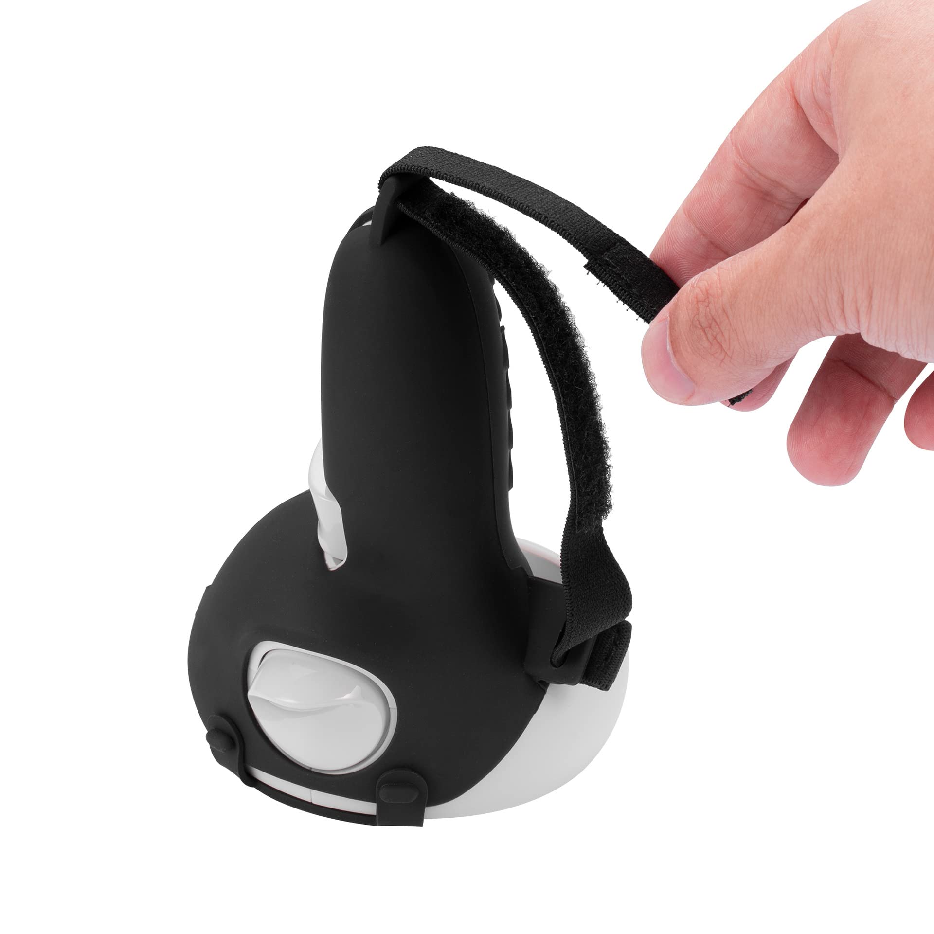 ASR-VR Silicone Grip Cover for Oculus Quest 2 Accessories, Protector with Knuckle Straps(1 Pair) (White)