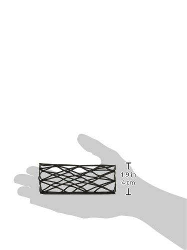 American Metalcraft BNSB3 Baskets, 4.5" Length x 2.25" Width, Black