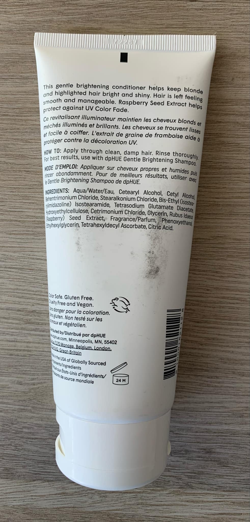 dpHUE Gentle Brightening Conditioner - 6.5 oz - Conditions While Boosting Brightness & Shine - Fresh, Floral Scent - Color Safe, Vegan, Cruelty Free