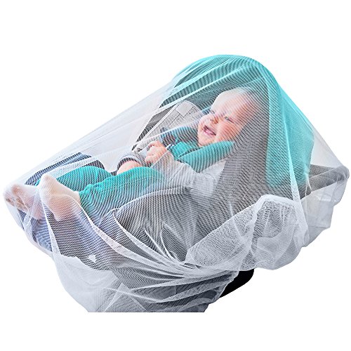 Baby Mosquito Net for Stroller, Car Seat & Bassinet β Premium Infant Bug Netting for Jogger, Carrier & Pack N Play β Toddler Canopy & Gift Packaging