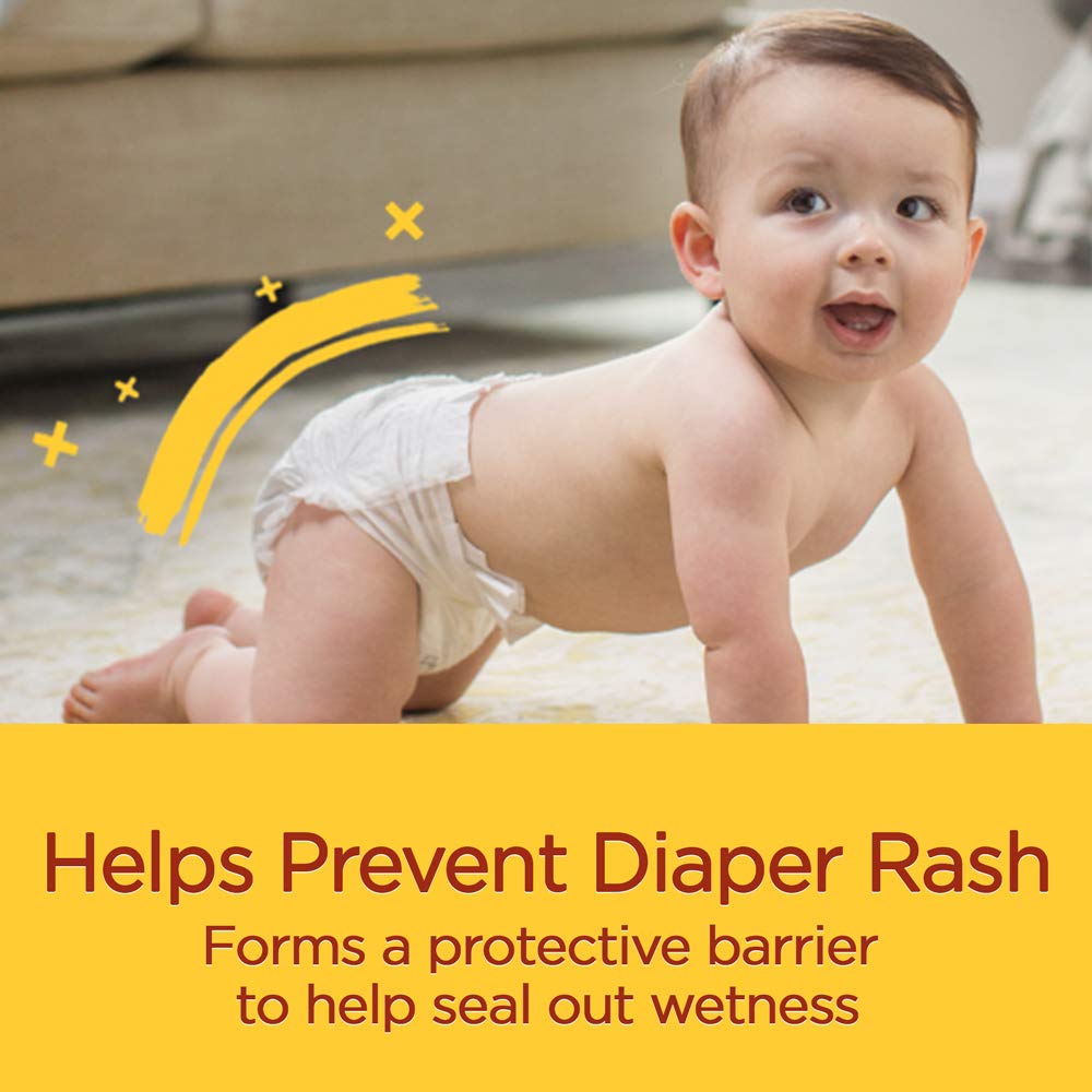 A+D Original Diaper Rash Ointment, Baby Skin Protectant With Lanolin and Petrolatum, Seals Out Wetness, Helps Prevent Diaper Rash, 4 Ounce Tube, Packaging May Vary