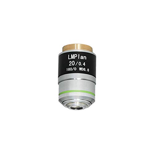 BoliOptics 20X Long Working Distance LM Plan Achromatic Metallurgical Microscope Objective Lens Working Distance 8.8mm MT05073431