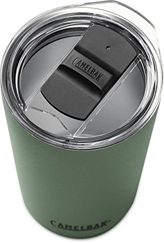 CamelBak Horizon 16 oz Tumbler - Insulated Stainless Steel - Tri-Mode Lid - Moss