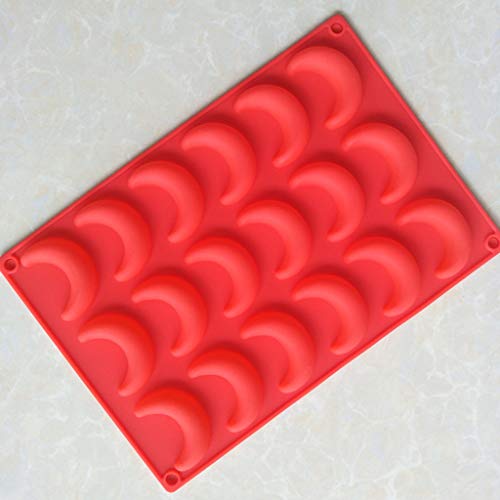 2Pcs Silicone Ice Cube Tray Mold Moon Chocolate Moulds Baking Tool Ice Making Mold for Kids Party Soap Mold Jewelry Kit