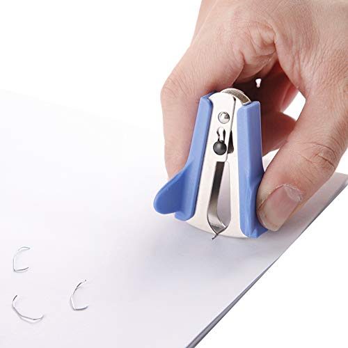 Craftinova Stapler, staplers for Desk ,Durable Metal Stapler ,25 Sheet Capacity,Includes 2000 Staples & Stapler Remover ,for Office or Home School Supplies for Teachers(Blue)5 Pack …