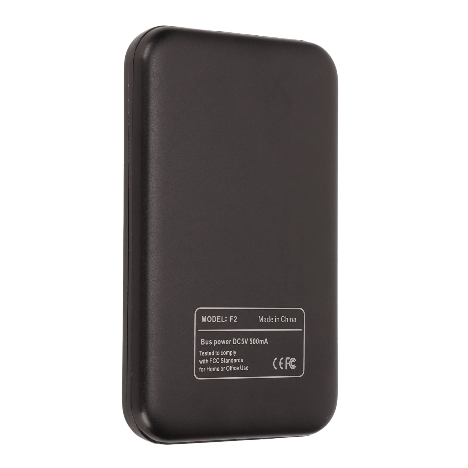 2.5in Hard Drive Enclosure, Enclosure SATA to USB 3.0 Adapter, Plug and Play Black Computer Hard Drive Enclosure with UASP