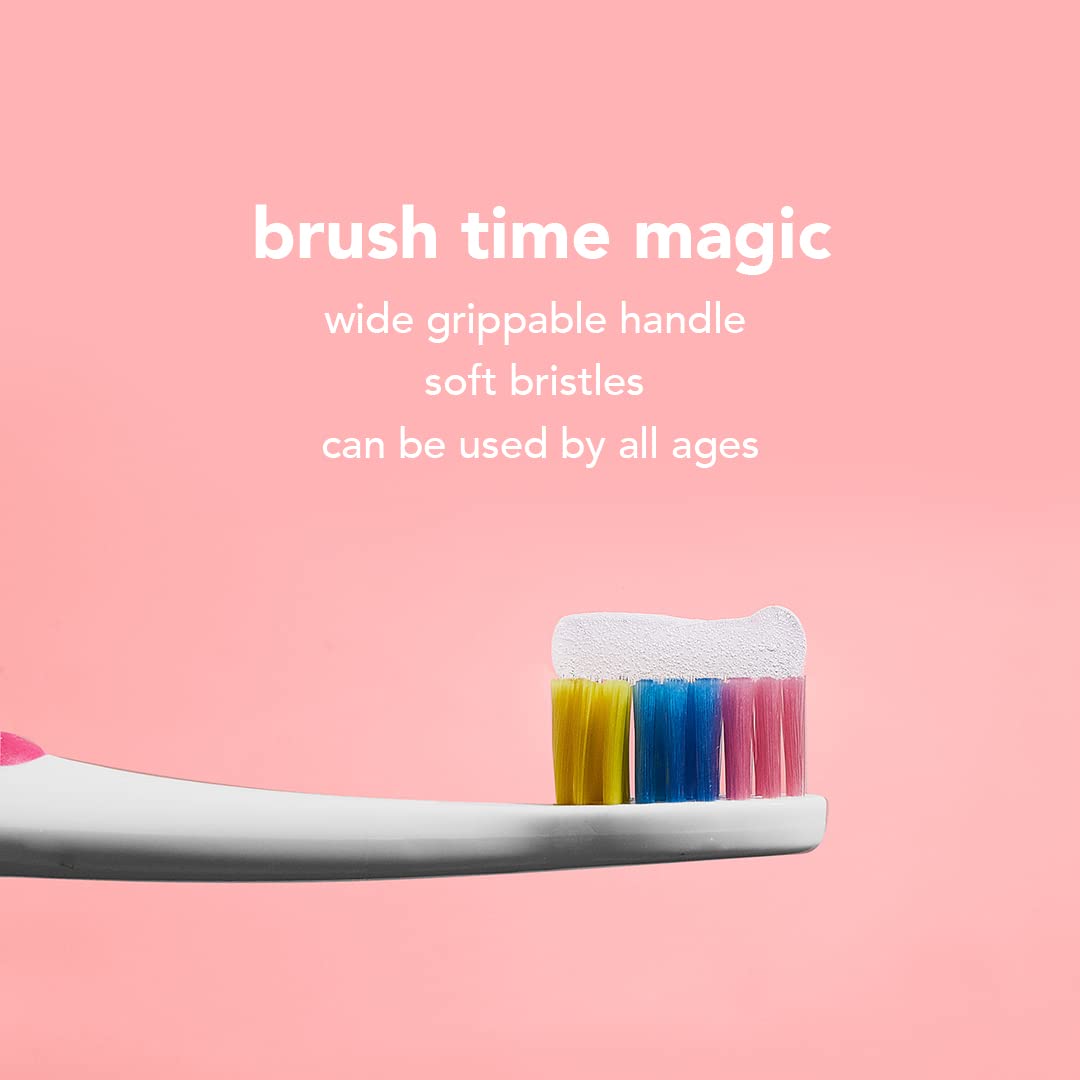 hello Unicorn Baby and Toddler Soft Toothbrush for All Ages, BPA Free, Easy to Grip Handle, 6 Count