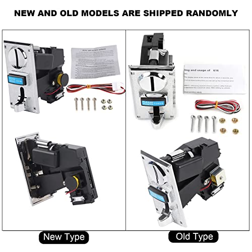 Arcade Coin Acceptor Vending Machine 14×13×7 Multi Coin Acceptor Selector Slot for Arcade Game Mechanism Vending Machine