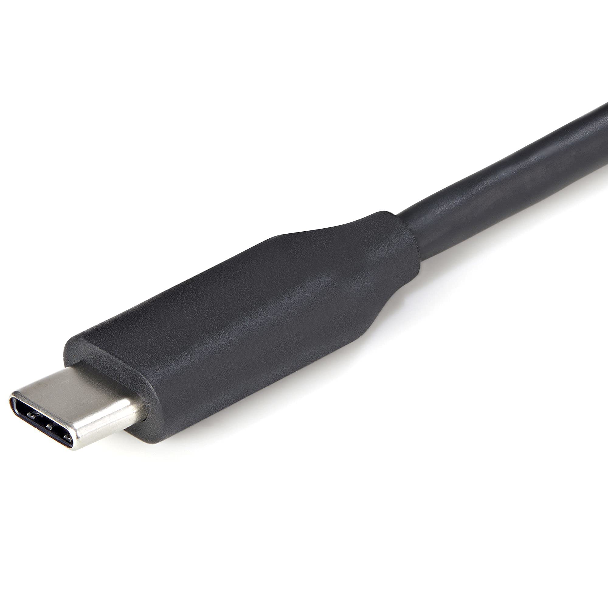 StarTech.com 4 Port USB C Hub - 4X USB-A - 5Gbps USB 3.0 Type-C Hub (USB 3.2/3.1 Gen 1) - Bus Powered Portable USB-C to USB-A Adapter Laptop Hub - 11.2" (28.5cm) Cable w/Cable Management (HB30CM4AB)