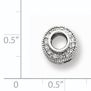 14k White Gold AA Diamond pendant GLD-AZ-XP1603AA