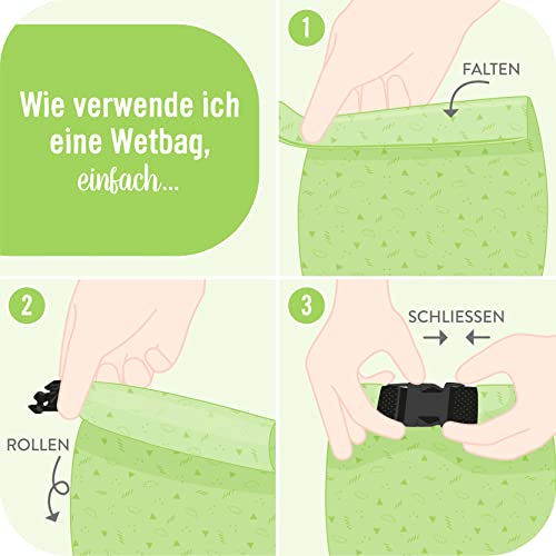 Bambino Mio, wet bag, swinging sloth