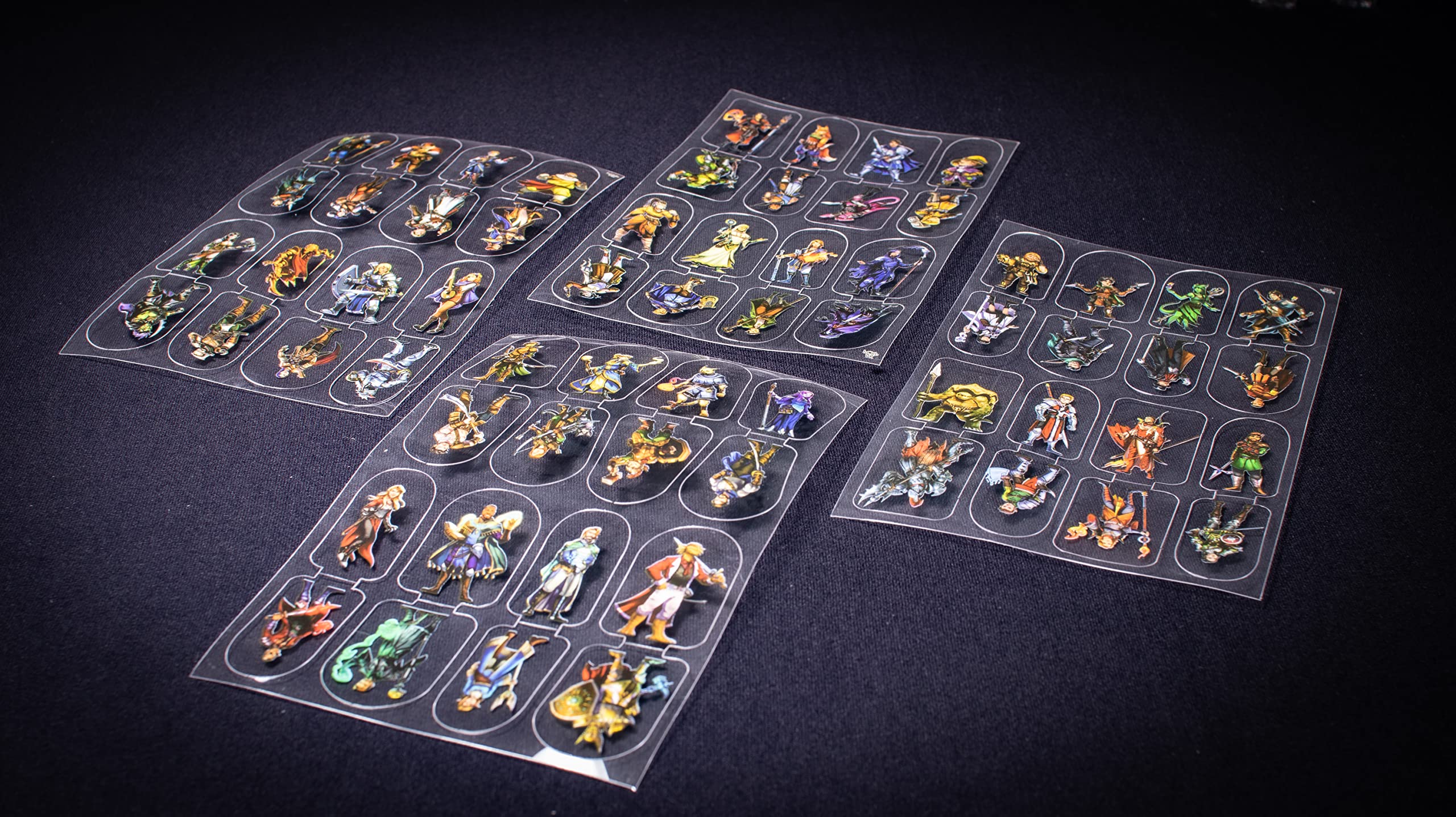 Arcknight Flat Plastic Miniatures: DM Starter Set; 167 Unique Classic and Iconic Minis for DND 5e and Pathfinder; Affordable, Skinny Figurines for Dungeons and Dragons and Other Tabletop RPG Games