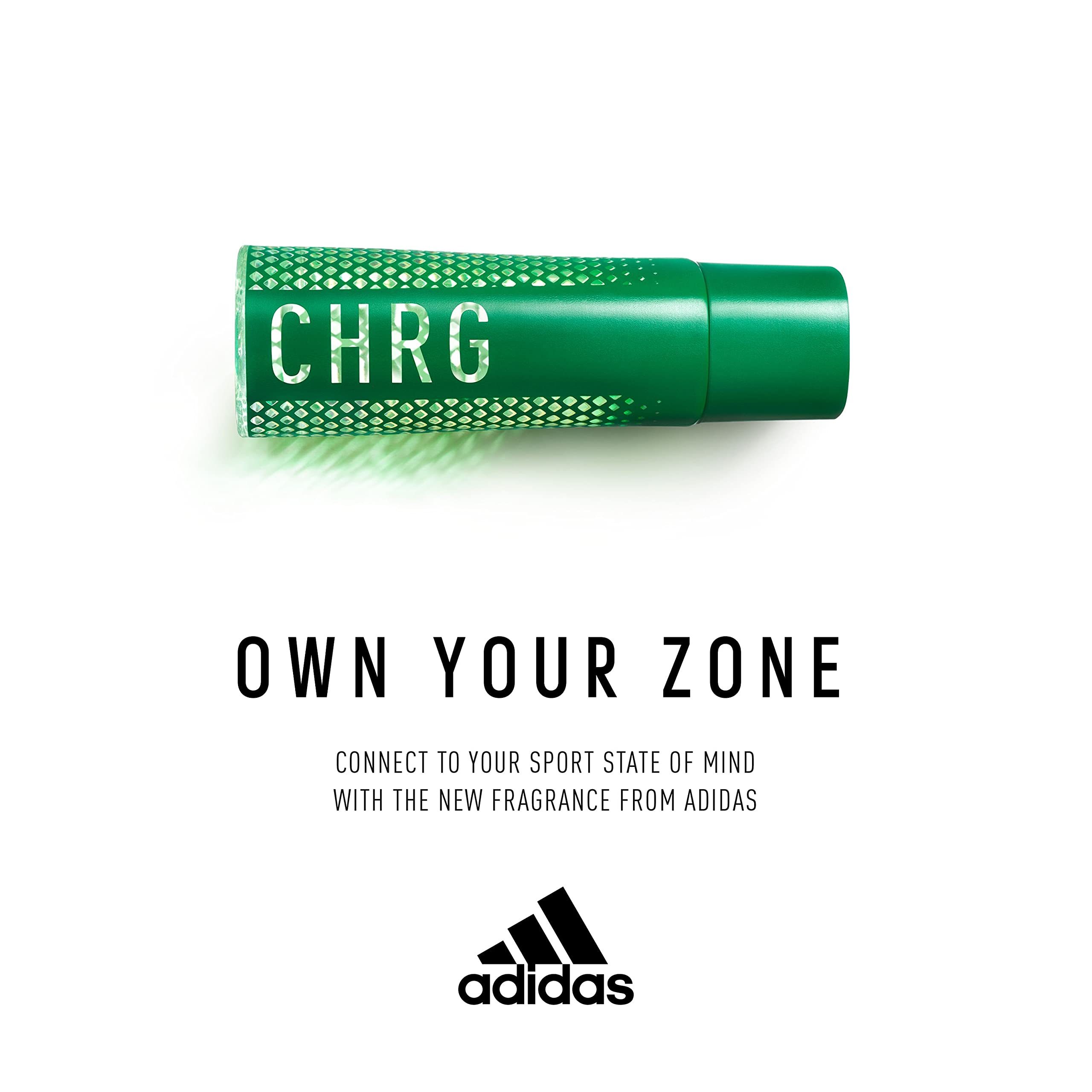 Adidas Sport, Charge, Mens Fragrance 3.3 ounce Eau De Toilette, 1 Count