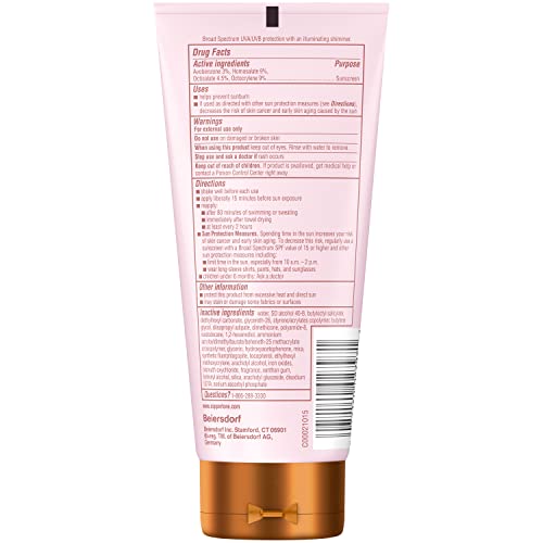 Coppertone Glow with Shimmer Sunscreen Lotion, Broad Spectrum SPF 50 Sunscreen, 5 Fl Oz