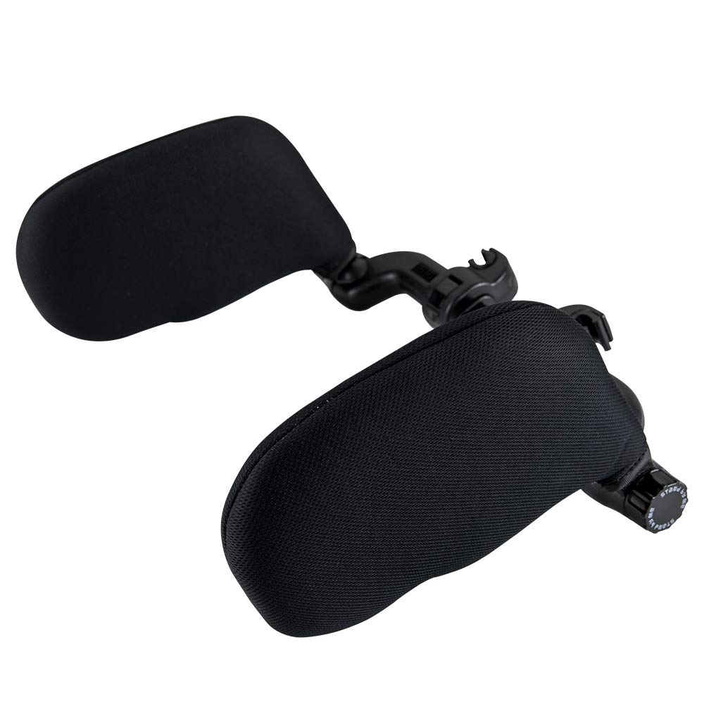 180 Degree Adjustable Both Sides U-Shaped Head Neck Support Travel Sleeping Cushion car seat Memory Foam Neck Pillow Universal for Travel Sleeping