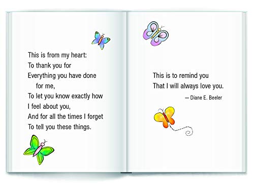 Blue Mountain Arts Little Keepsake Book "I Love You This Much" 4 x 3 in. Sentimental Pocket-Sized Gift Book—Perfect Anniversary, Valentine's Day, or “Just Because I Love You” Gift for Him or Her