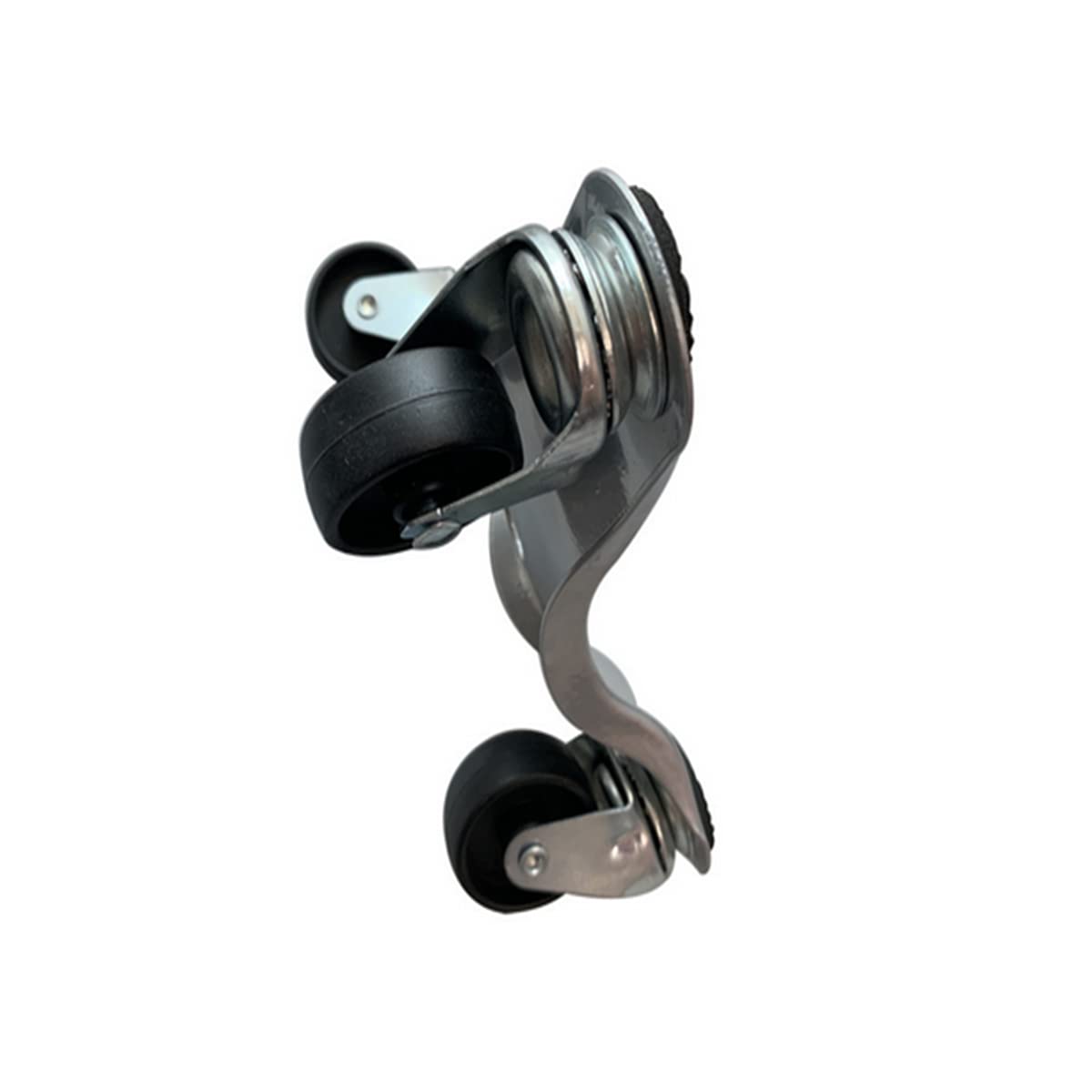 4 pcs 3Wheel Mover’ s Dolly,Steel tri-Dolly,300 lbs Load Capacity,for Mobile Furniture and Appliances