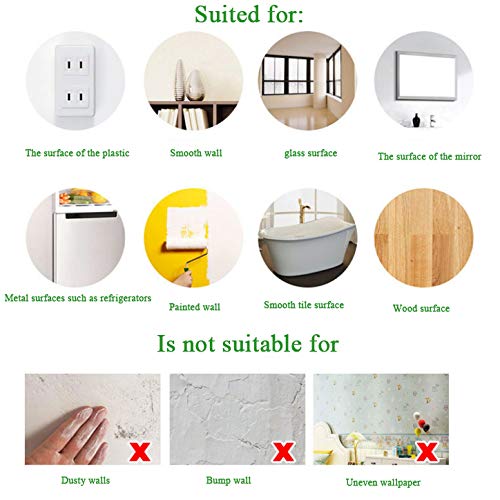 Bamsod Rainbow Wall Decal Kids Wall Stickers Nursery Home Decor 40cm x 73cm