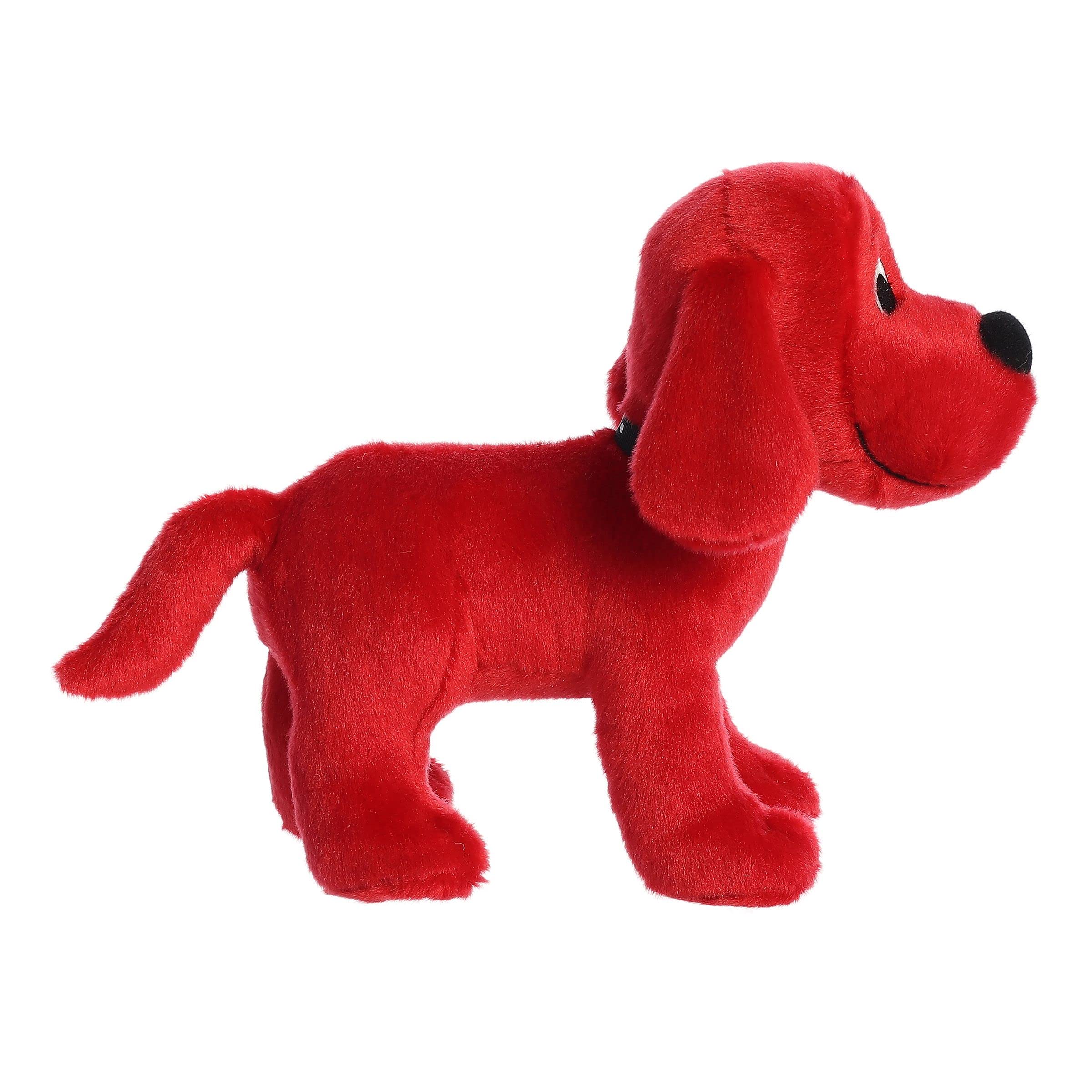 Aurora® Playful Clifford® Standing Clifford Stuffed Animal - Childhood Nostalgia - Lasting Companionship - Red 10 Inches