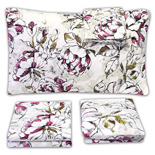 California King Sheet Sets - Breathable Luxury Sheets with Full Elastic & Secure Corner Straps Built In - 1800 Supreme Collection Cal King Deep Pocket Bedding Set, Sheet Set, California King, Dolce