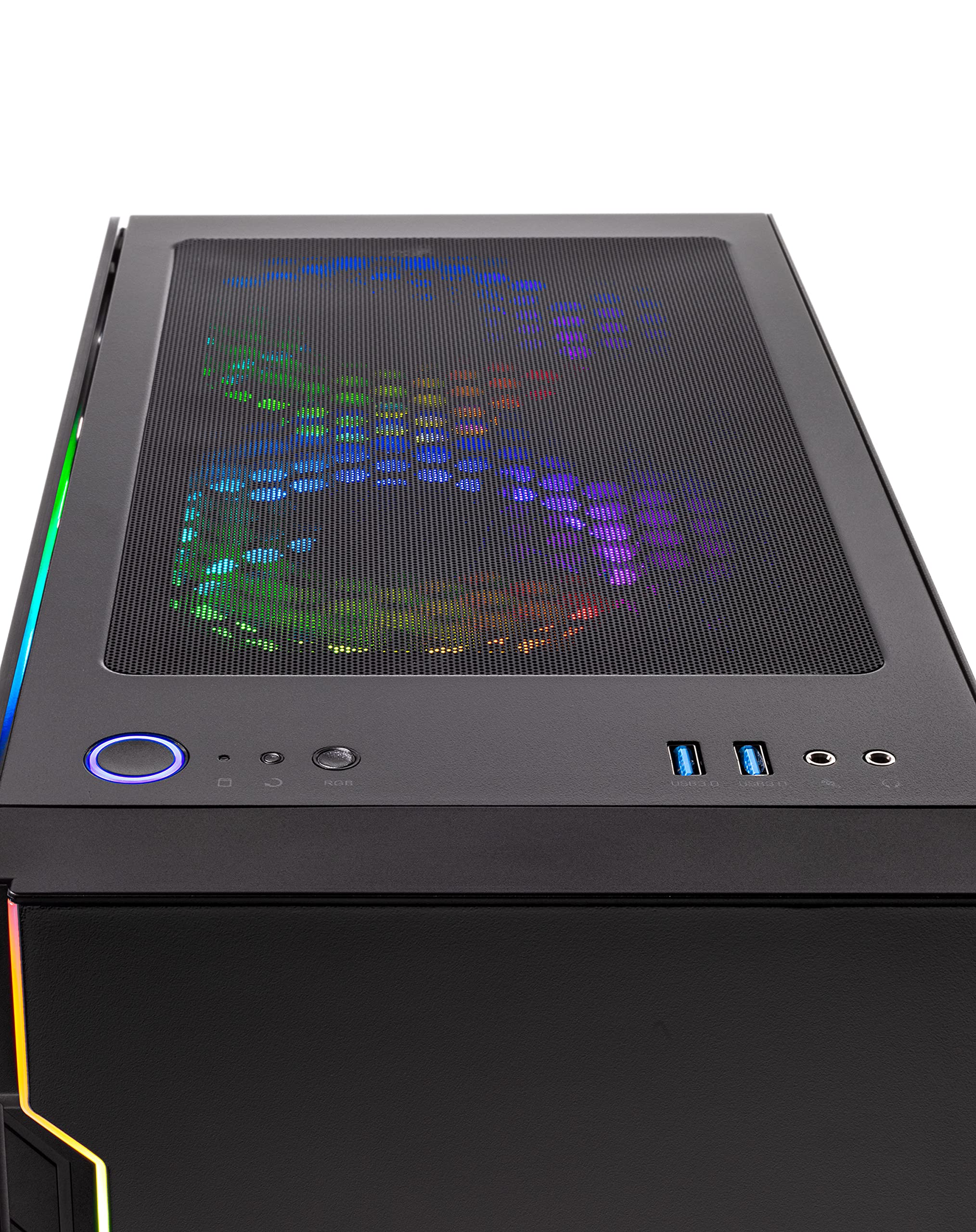 Skytech Shadow 3.0 Gaming PC Desktop - Intel Core-i7 9700KF 3.6GHz, RTX 2060 6GB, 16GB DDR4 3000, 1TB SSD, AC WiFi, Win 10 Home, Black