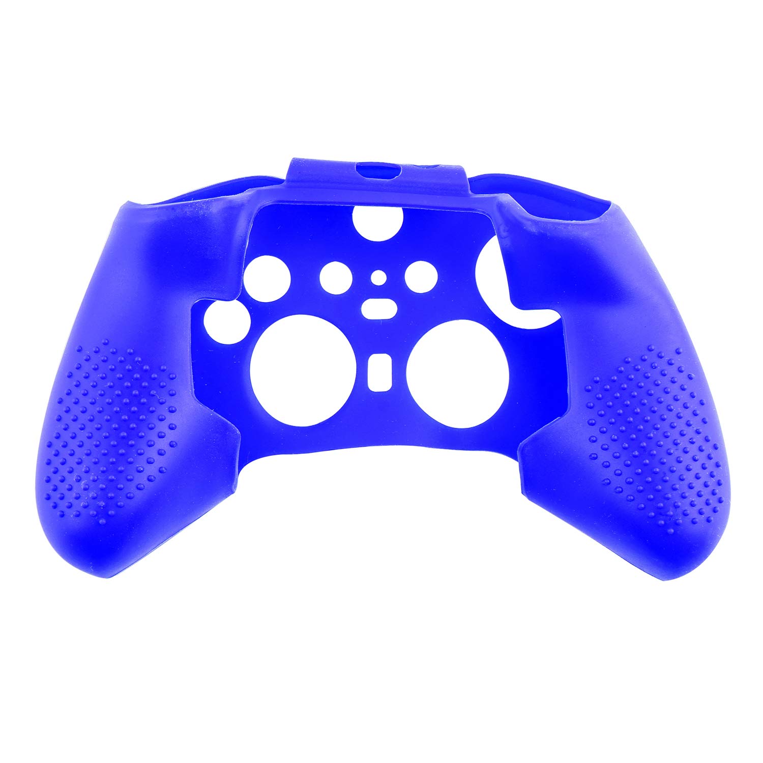 AreMe Soft Anti-Slip Silicone Protective Cover Skins Case with Rubber Thumb Grips Analog Caps for New Xbox One Elite Series 2 Controller (Blue)