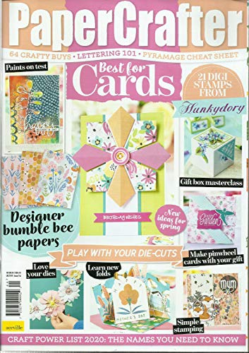 PAPER CRAFTER ISSUE, 2020# 144 FREE GIFTS OR CARD KIT ARE NOT INCLUDE.