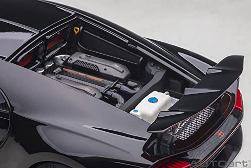 AUTOart 1/18 Bugatti Chiron Sport 2019, Nocturne Black Model Car