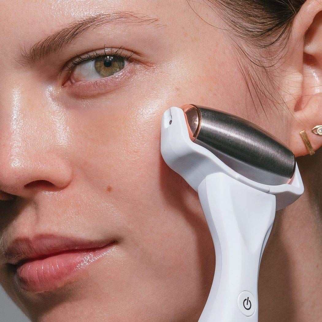 BeautyBio GloPRO Cryo Roller Duo: Skin Icing Attachment Head For Eyes, Face and Body. Sculpts, de-puffs, tightens pores and regulates oil