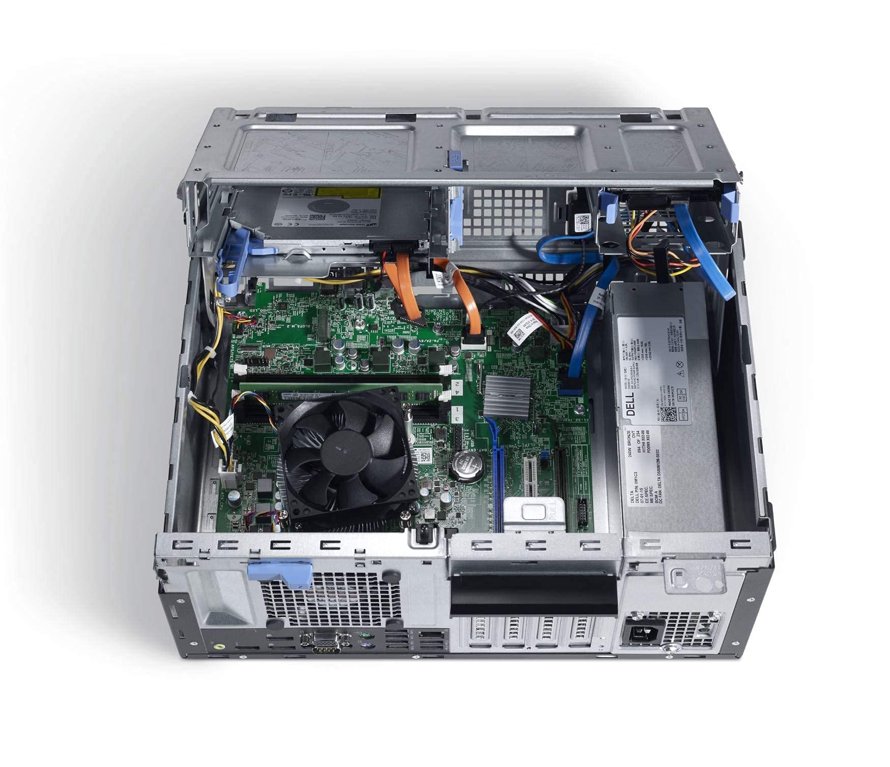Dell OptiPlex Tower Desktop Computer PC, Intel Core i5 6500, 3.2GHz Processor, 16GB Ram, 256GB M.2 SSD 2TB Hard Drive, HDMI, NVIDIA GT 1030 2GB DDR5, WiFi & Bluetooth, Windows 10 Pro (Renewed)