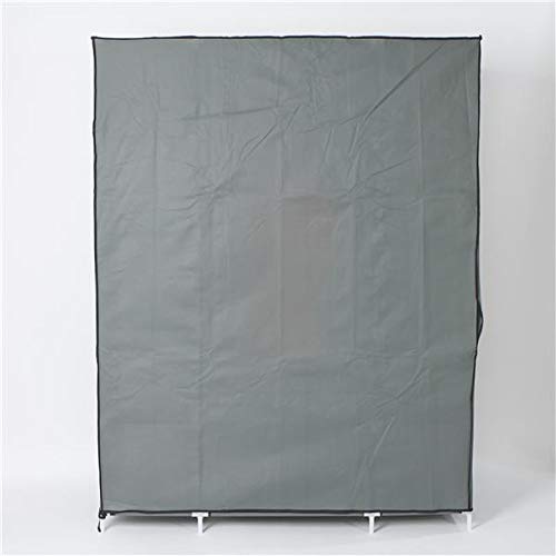 AUTOKOLA Home 5-Layer 12-Compartment Non-Woven Fabric Wardrobe Portable Closet Gray (133x46x170cm) 3-7 Days Delivery
