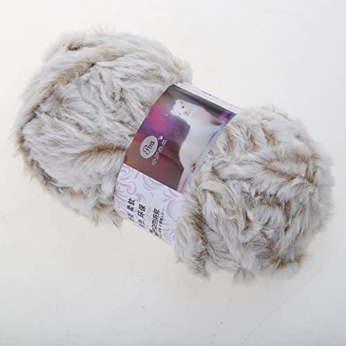 50g/Ball DIY Plush Thick Knitting Yarn Multicolor Hand-Woven Crochet Thread for Baby Warm Hat Scarf Skin So Soft