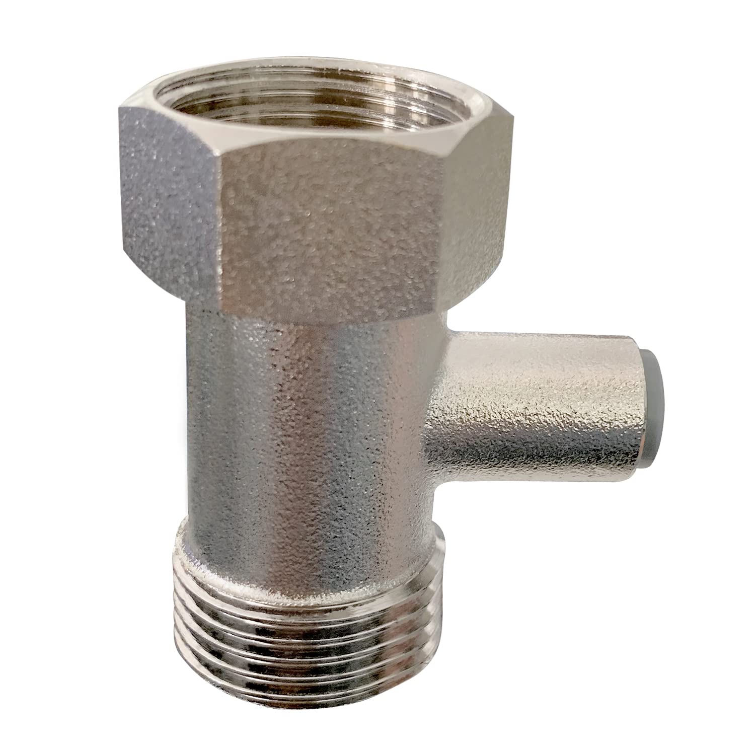 3 Way Tee 7/8" x 7/8" x 1/4",Bidet T Valve for ZMJH Toilet Bidet
