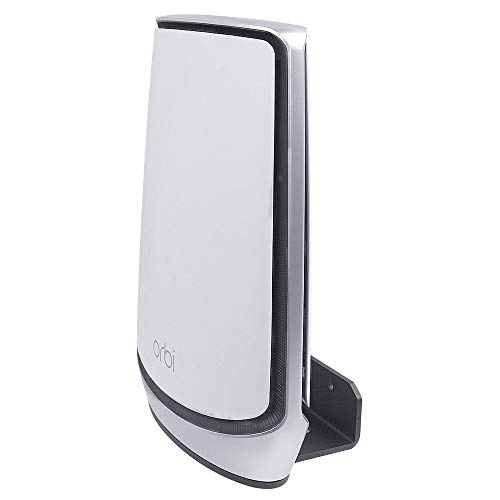 BECEMURU Metal Wall Mount Holder Compatible with Orbi Whole Home Tri-Band Mesh WiFi 6 System(RBK 852/RBK 750/RBK 751/RBK 752),Wall Mounted Bracket Hanger Stand for Orbi WiFi 6 (1 Pack)