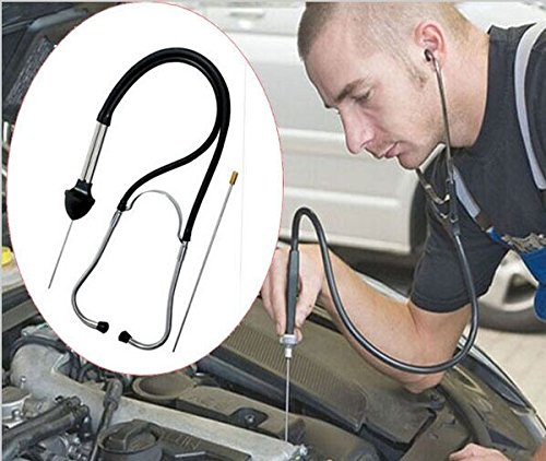 Automotive Mechanic Stethoscope Engine Cylinder Noise Tester Detector Diagnostic