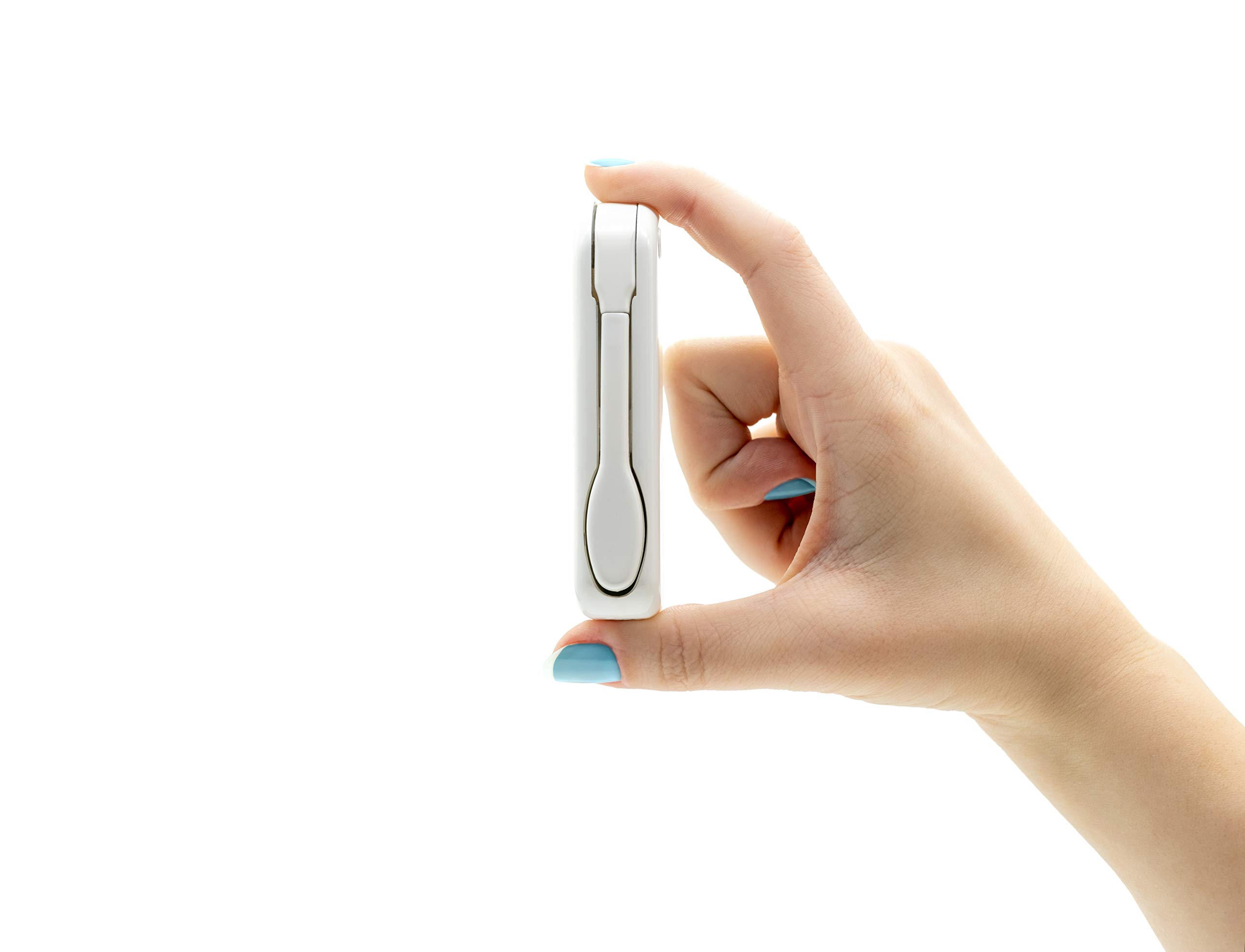 JEKLO UVC Sanitizer Toothbrush, Battery Powered, Adult, Rechargeable, Soft Bristles, UVC Light Activation, Portable