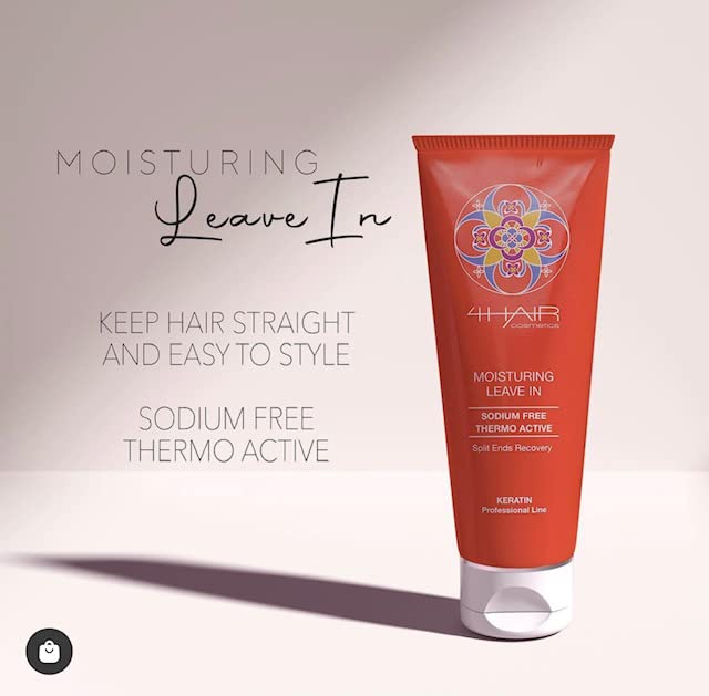4Hair Moisturizing Thermo Active Leave in Conditioner 4 fl. oz.