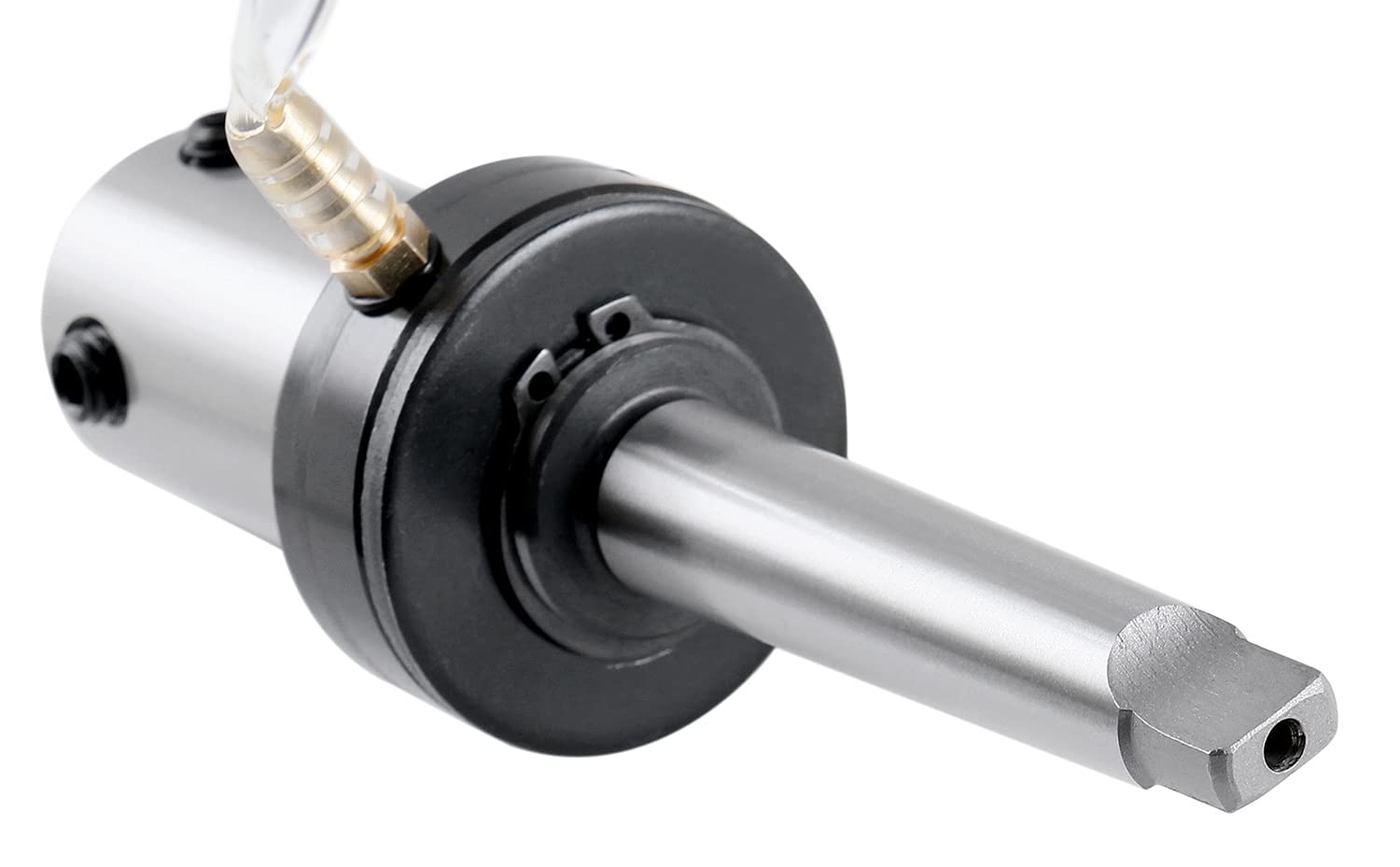 Accusize Industrial Tools Mt2 to 3/4 inch Weldon Shank with Coolant System for Drill-Use Annular Cutter on Drill Press, Mc10-0002