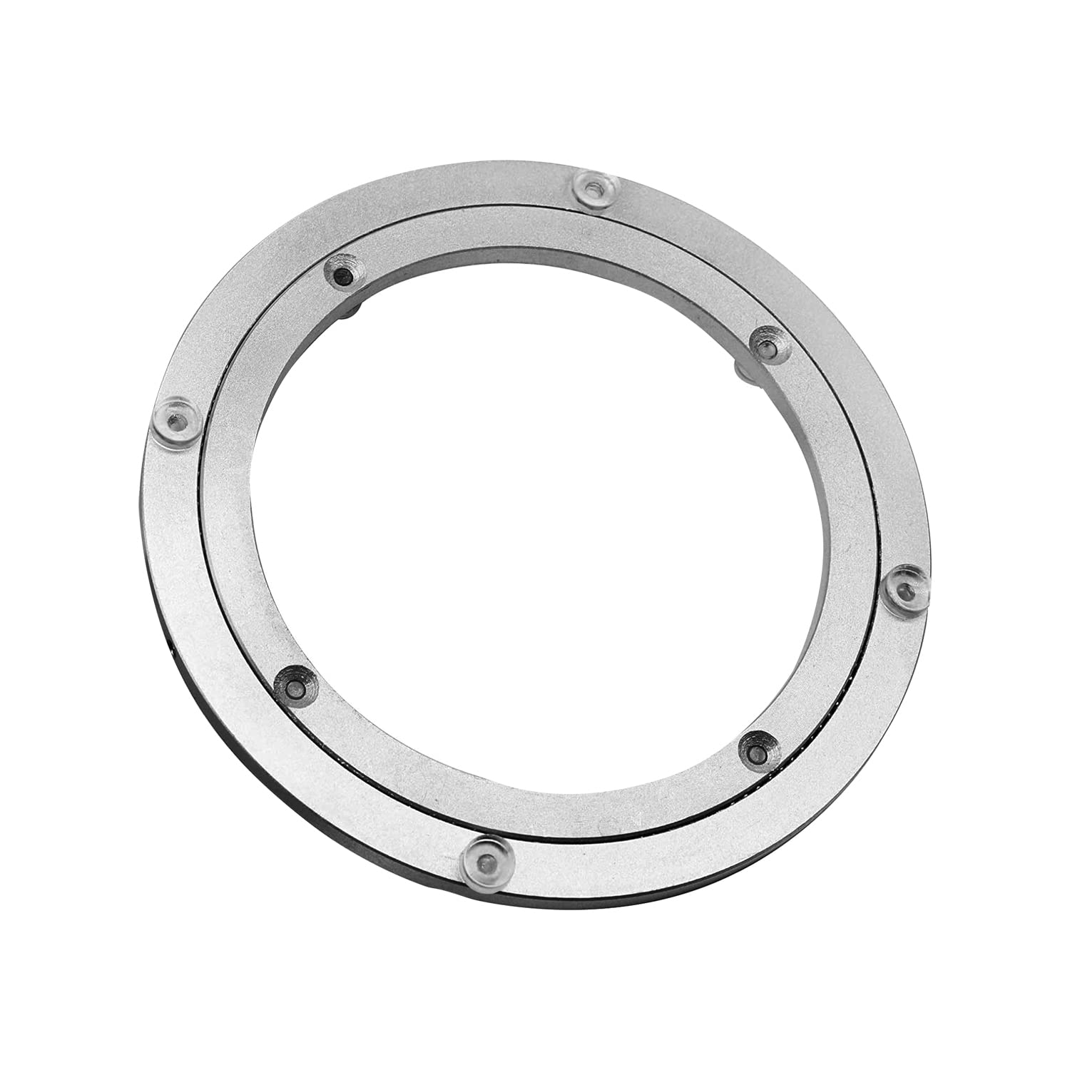 2 Pack Lazy Susan 8 inch Aluminum Turntable Ball Bearing, Heavy Duty Silent Turner Bearing Turntable Bearing Swivel Turntable Bearing 8 inch