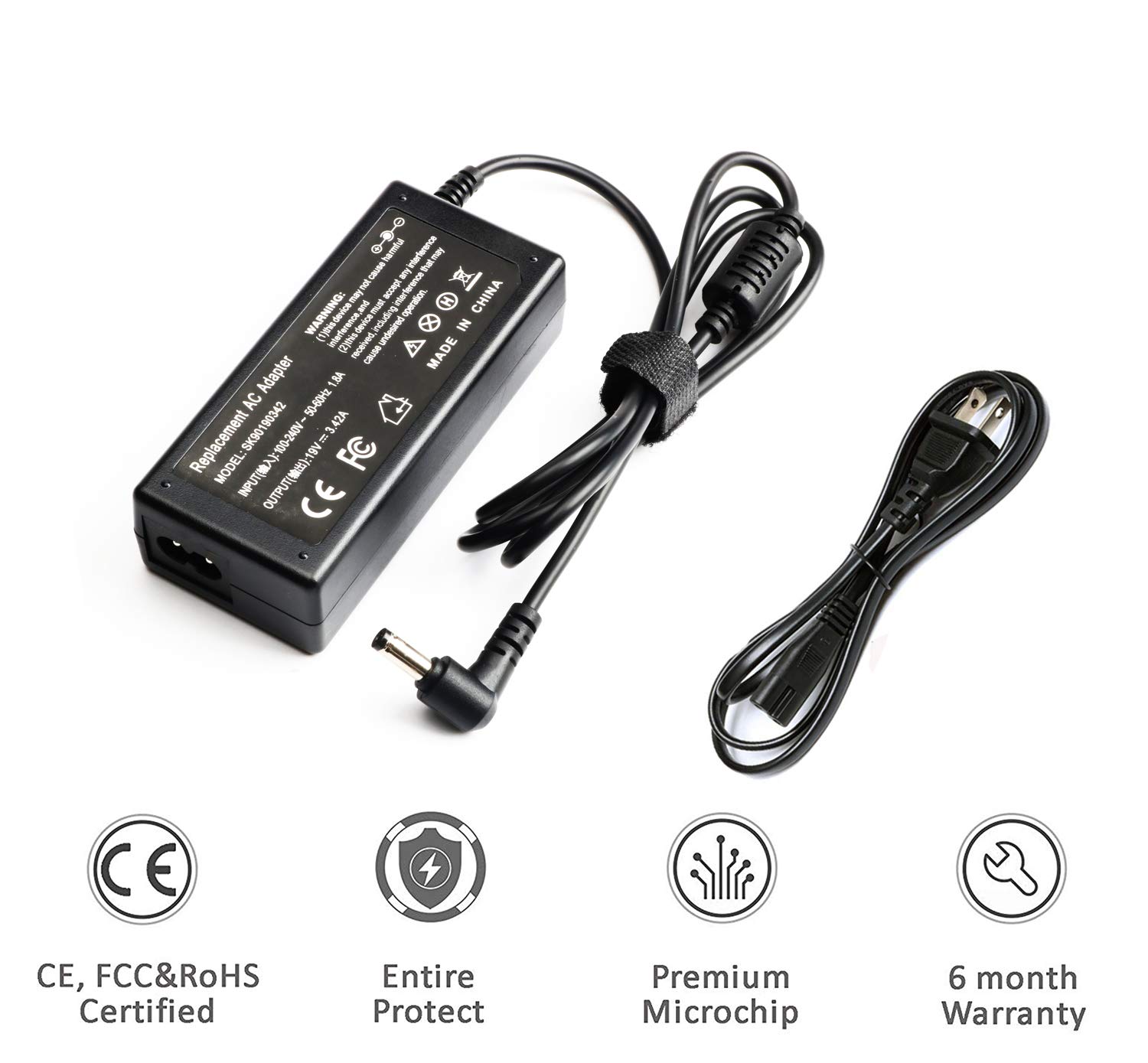 19V AC/DC Adapter Speaker Charger for Harman Kardon Onyx Studio 4 3 2 1 Bluetooth Wireless Portable Speaker; HK ESX2567Q ONYX3 2GP468 NSA40ED-190200 AU38AA-00 Power Supply Cord Cable