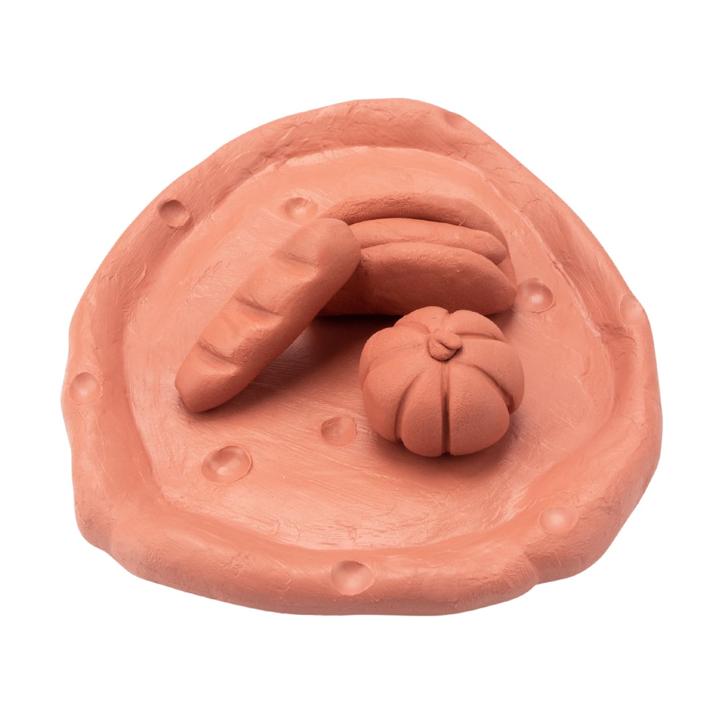 19 lbs Natural Air-Dry Clay, Air-Hardening Modeling Clay, Pottery Clay, Baking Clay, Self Hardening Pottery Clay, All-Purpose Modeling Clay, Red